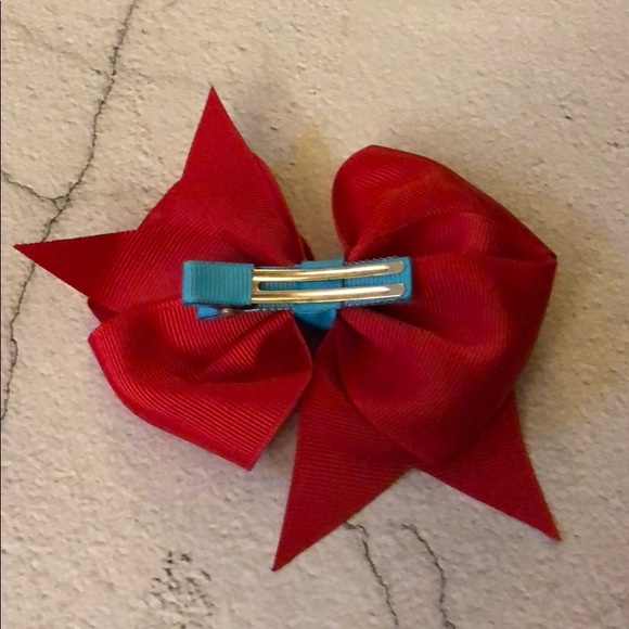 Accessories | Set Of Thing 1 Thing 2 Matching Hair Clips | Poshmark